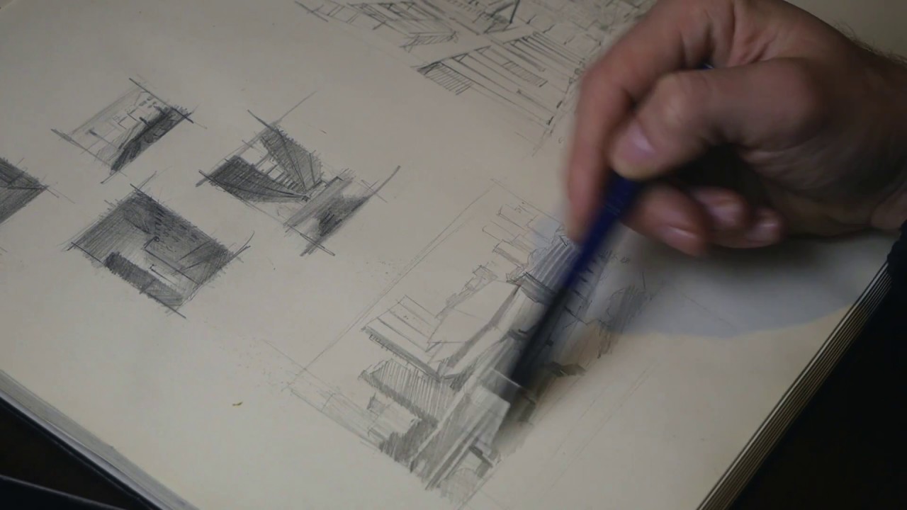 OCAD Studio: Urban Sketching - Tonal Drawing - YouTube