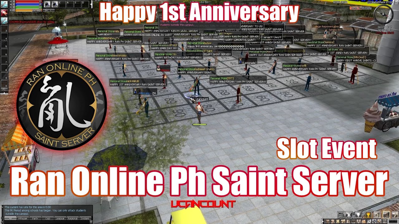 Ran Online PH Saint Server | Review | Part 1 | 1st Anniversary | Slot ...