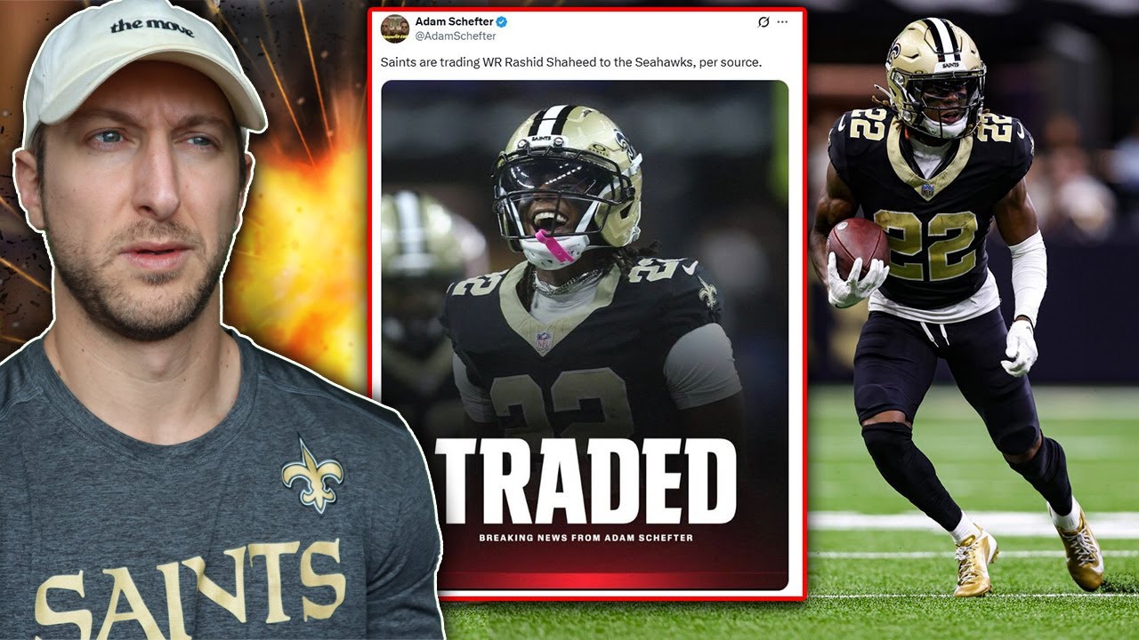 BREAKING: Saints Trade Rashid Shaheed to Seahawks | James Skrmetta ...