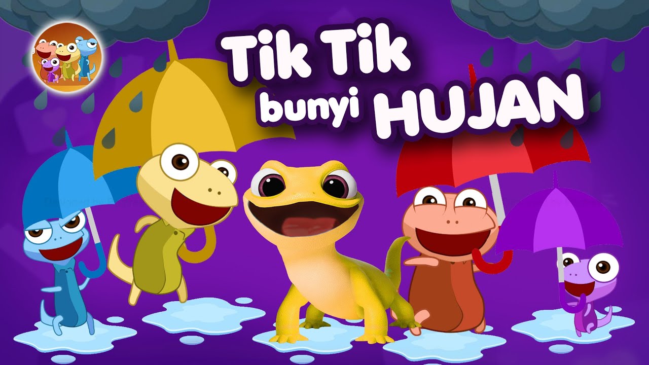 Tik Tik Bunyi Hujan | Cicak Cicak di Dinding - Balonku Ada Lima - Lagu ...