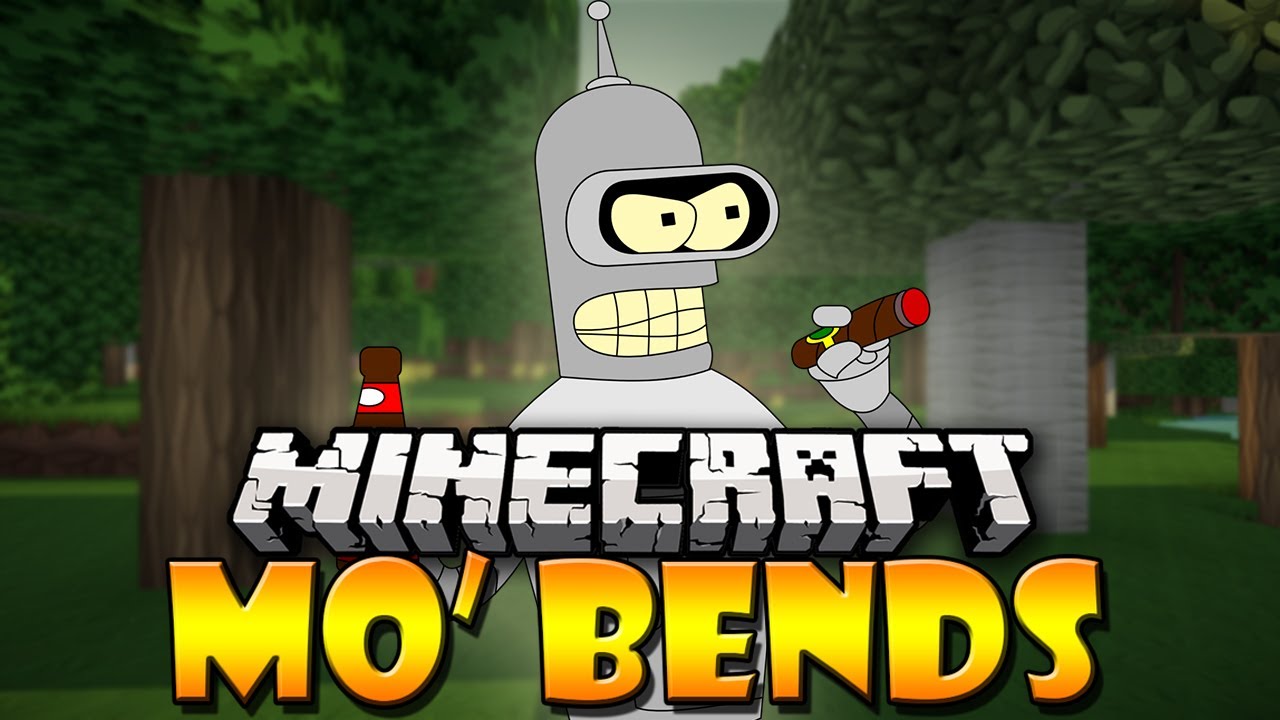 Mo' Bends, Mo' Problems: Minecraft Mo' Bends Mod - YouTube