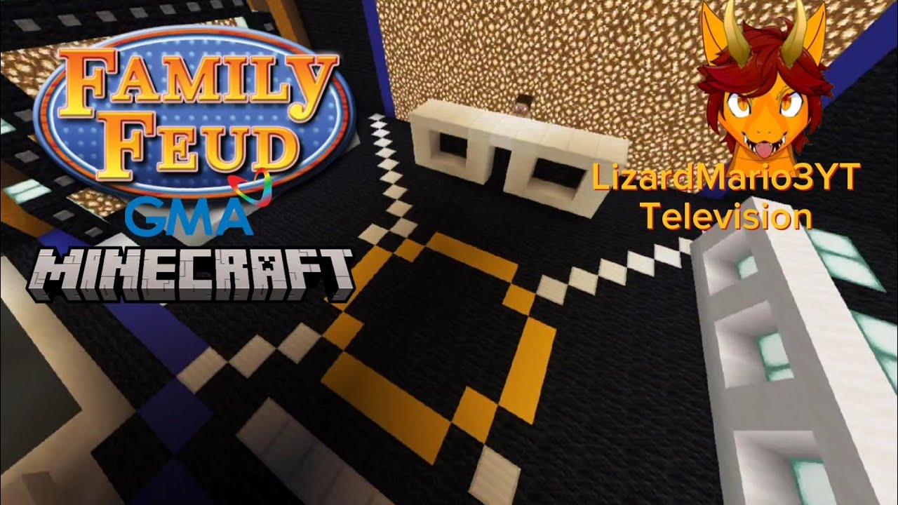 Family Feud Philippines studio GMA in Minecraft Fanmade. - YouTube