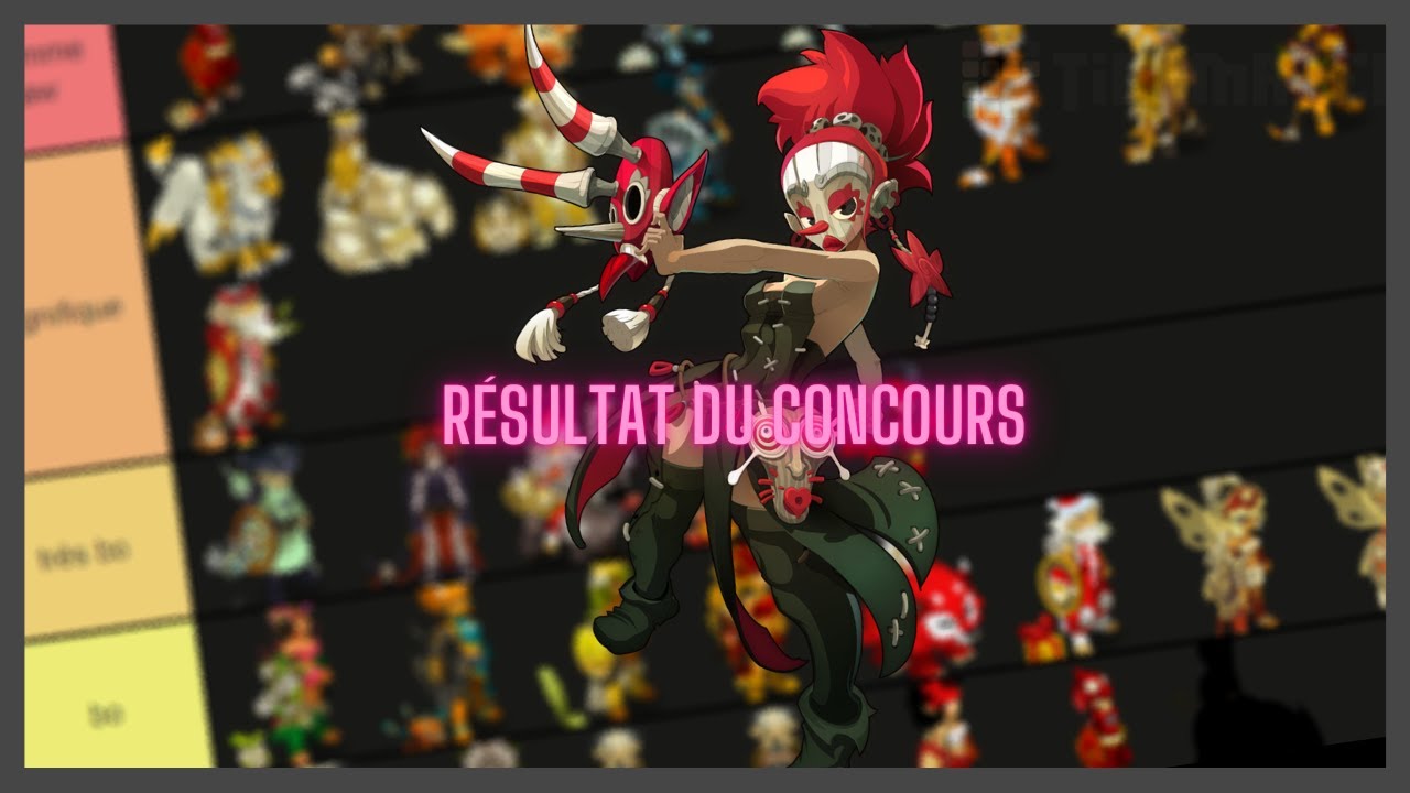 [ DOFUS TOUCH ] RESULTAT CONCOURS SKIN SAIYA - YouTube