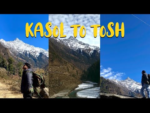 KASOL TO TOSH ️ | the boys trip vlog 2 | #kasol #tosh #wander_with ...