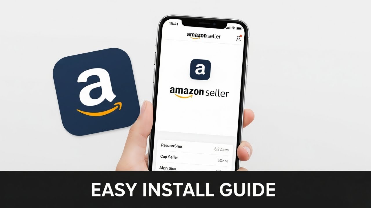 How to Download and Install Amazon Seller App - YouTube