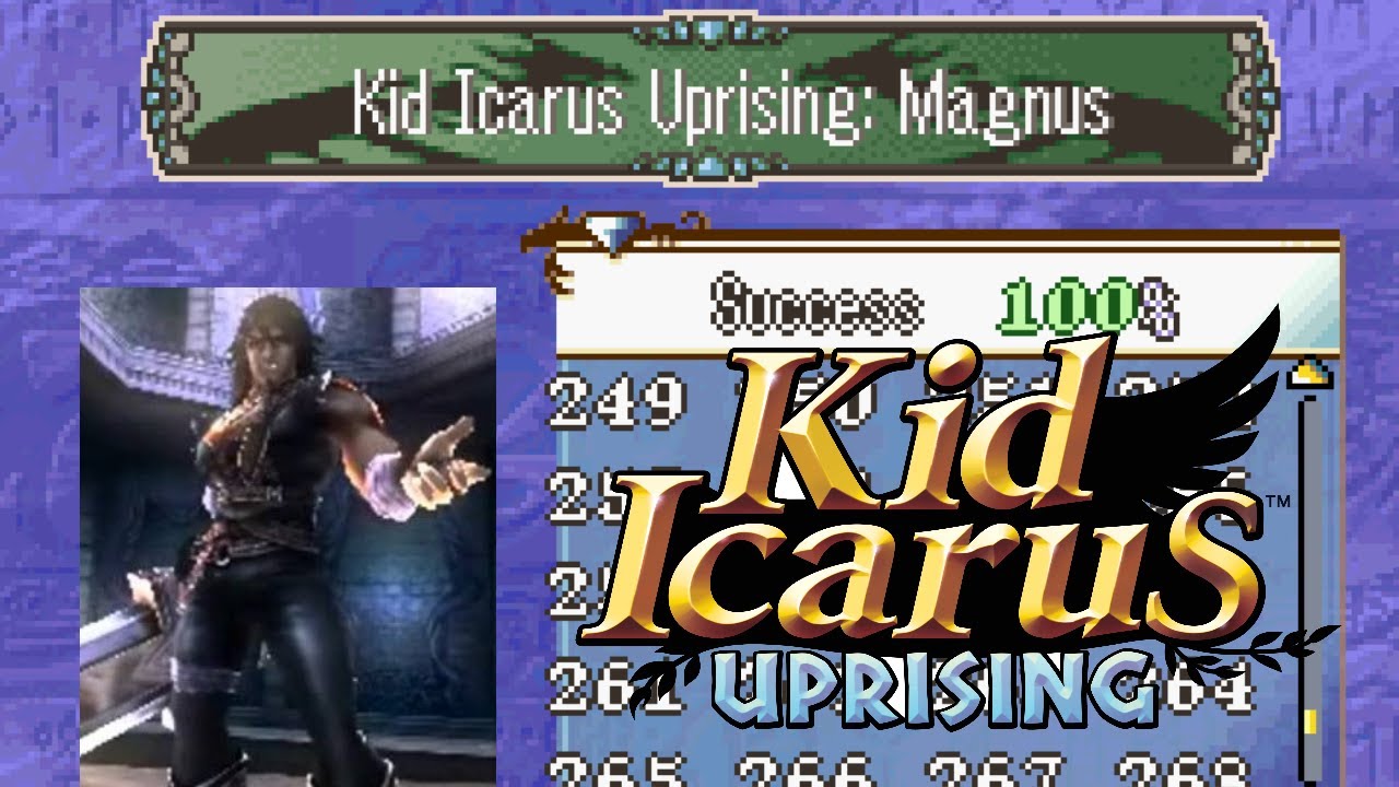 FEGBA: Kid Icarus Uprising - Magnus's Theme - YouTube