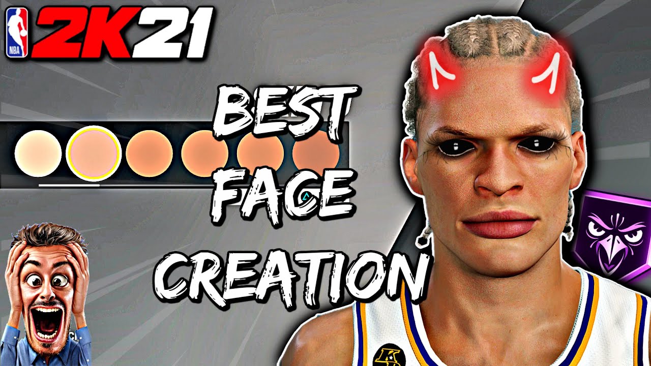 *NEW* BEST FACE CREATION TUTORIAL in NBA 2K20! INSTANT HOF INTIMIDATOR ...