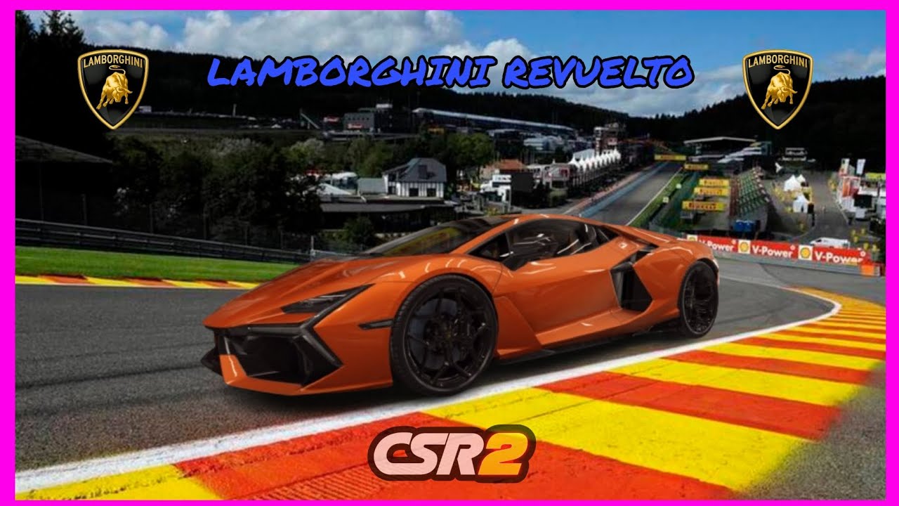 °CSR2° Lamborghini Revuelto & Tuned & manual Launch - YouTube