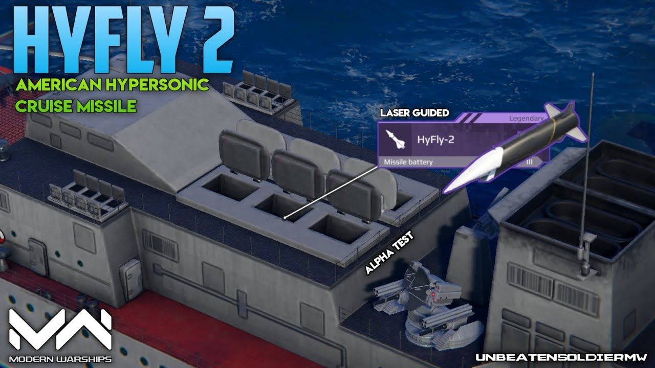 Modern Warships : HyFly 2 ( New Upcoming American Hypersonic Laser ...