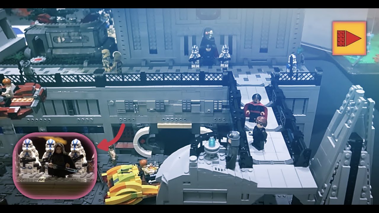 Lego Coruscant Moc Review - From Beyond the Brick - YouTube