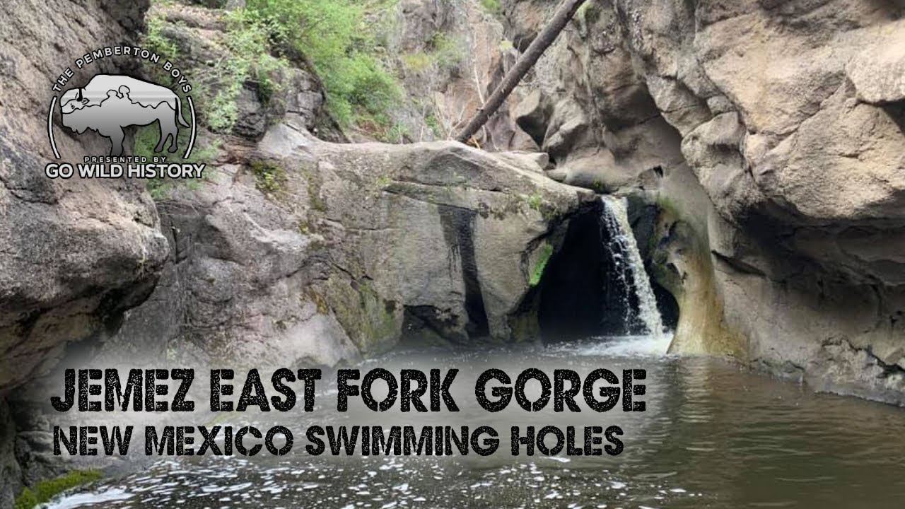 New Mexico Swimming Holes - Jemez East Fork Gorge - YouTube