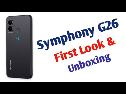 Symphony G26 First look & Unboxing Video | Symphony G26 Mobile | G26 ...