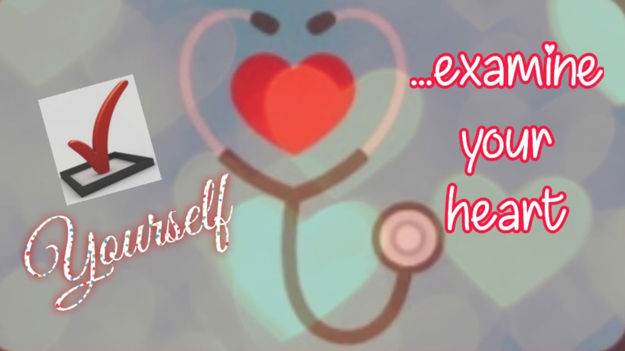 #Check yourself #examine your heart - YouTube