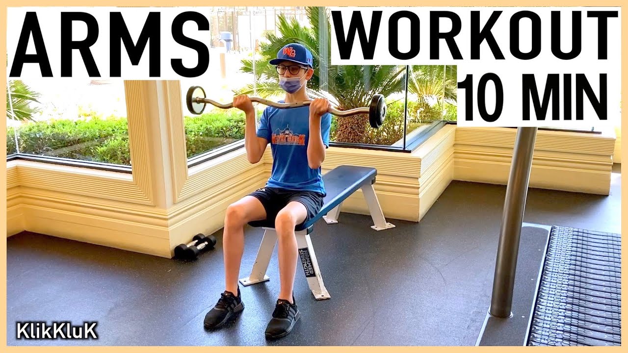 10 Min Arms Workout / entraînement pour les débutants - YouTube
