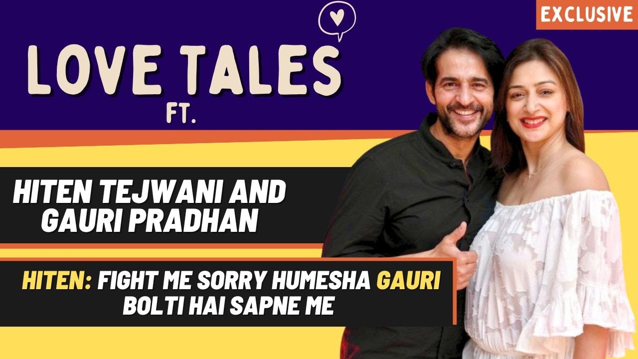 Love Tales ft. Hiten Tejwani and Gauri Pradhan; Hiten ne set par akar ...