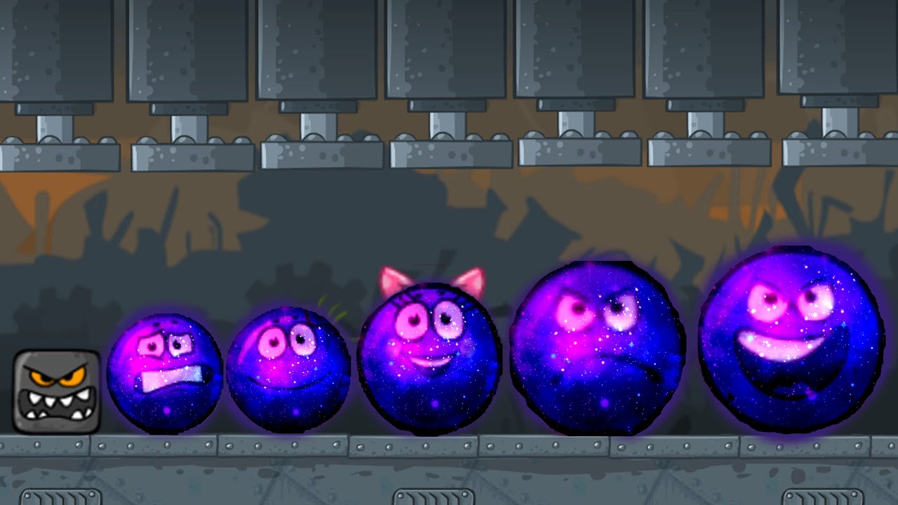 Red Ball 4 - Cosmic All Red Ball Bosses - Gameplay Volume 1,2,3,4,5 ...