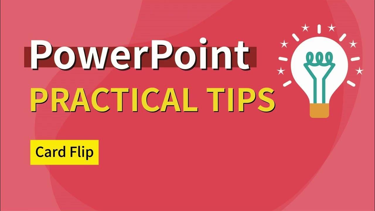 Creating a Card Flip Animation in PPT: Step-by-Step Tutorial! 🃏 - YouTube