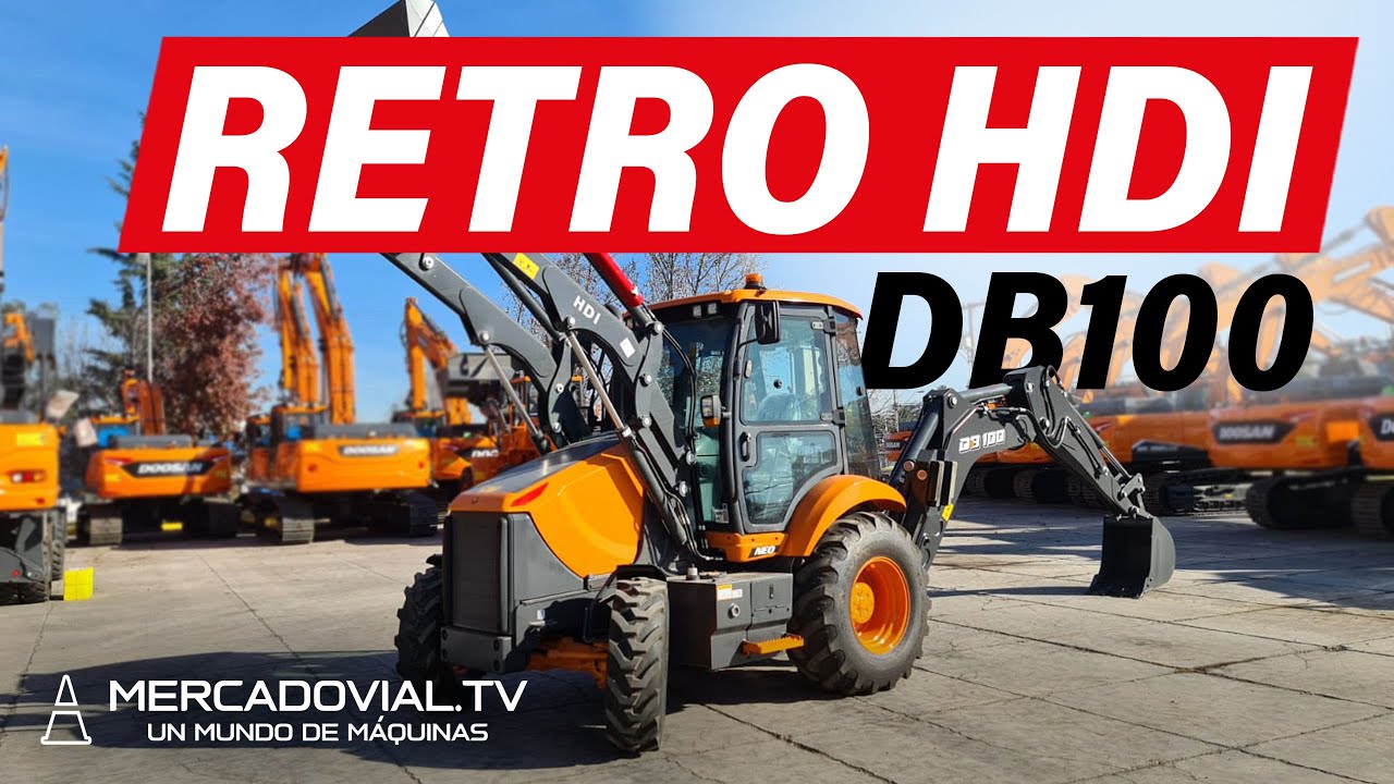 NUEVA Retroexcavadora HDI DB100 | Hyundai Doosan Infracore Chile ...