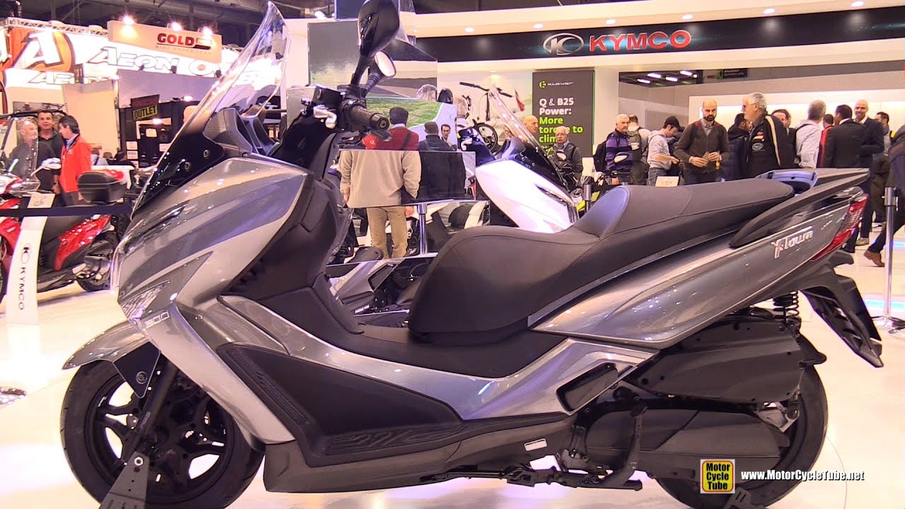 2016 Kymco Xtown 300 125 Scooter - Turnaround -2015 EICMA Milan - YouTube