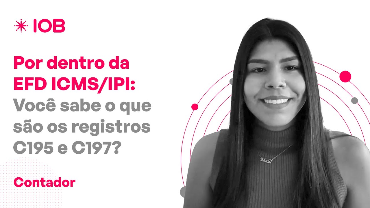 Você sabe o que são os registros C195 e C197? - YouTube