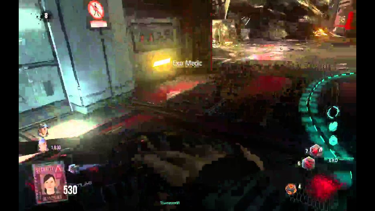 Call Of Duty AW Zombies (Outbreak) Gameplay - YouTube