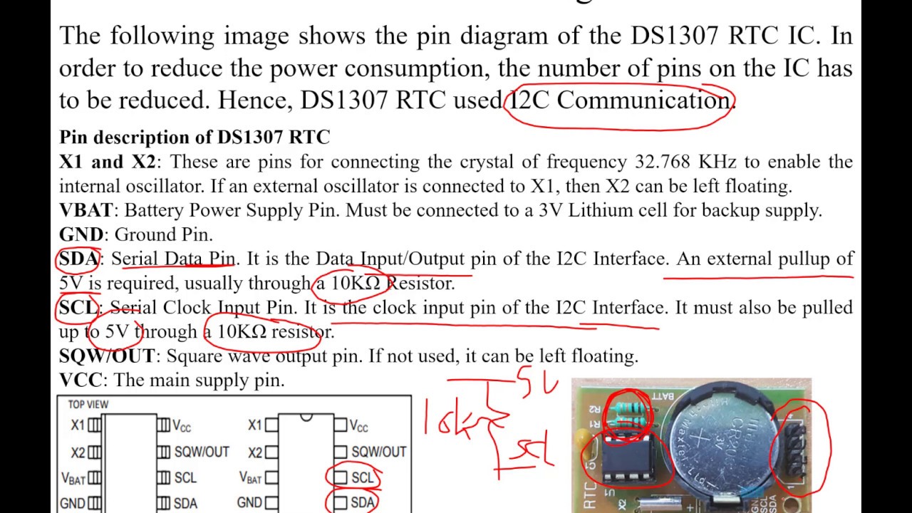 Real Time Clock (RTC) - YouTube