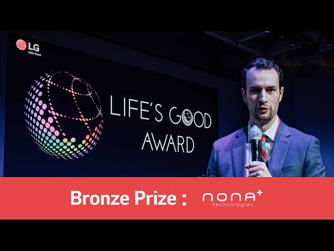 LG Life’s Good Award : Conference - Bronze Prize went to NONA Technologies | LG