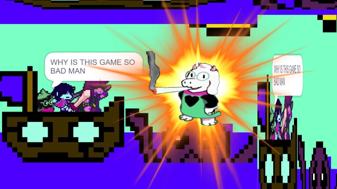 This fangame AGHHSGHH- A Deltarune Fan Game... I think - YouTube