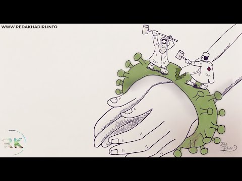 How to Draw Easy Poster of Corona | Awareness Poster Drawing - (easy ...