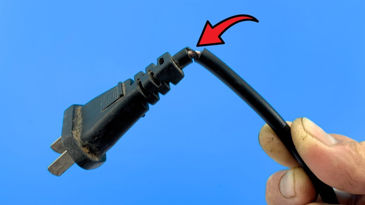 Ingenious Way to Fix a Broken Plug and Make It Look Brand New ...
