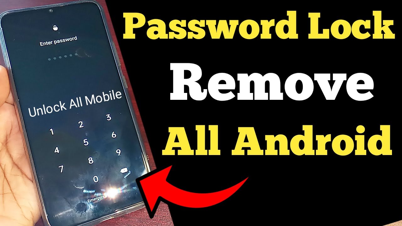 Remove Password Unlock All Android Mobile Without Data Loss | How To ...