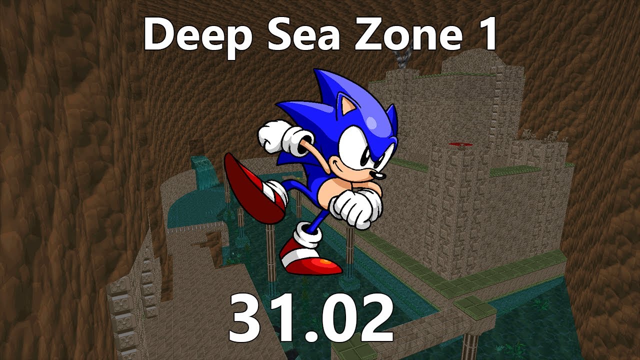 SRB2 Speedrun: Deep Sea Zone Act 1 in 31.02 (Sonic) - YouTube