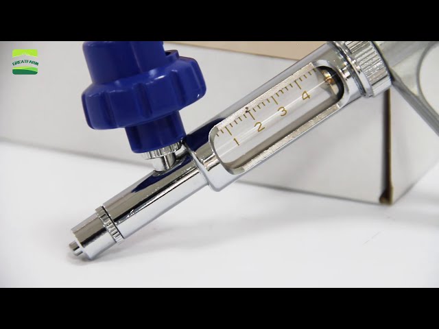 Livestock Automatic Continuous Injection Syringe Veterinary Injector