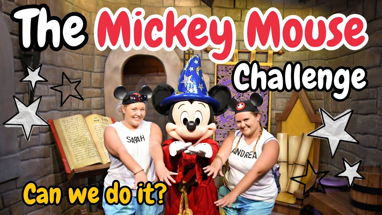 All new DISNEY CHALLENGE: The Mickey Mouse Challenge! - YouTube