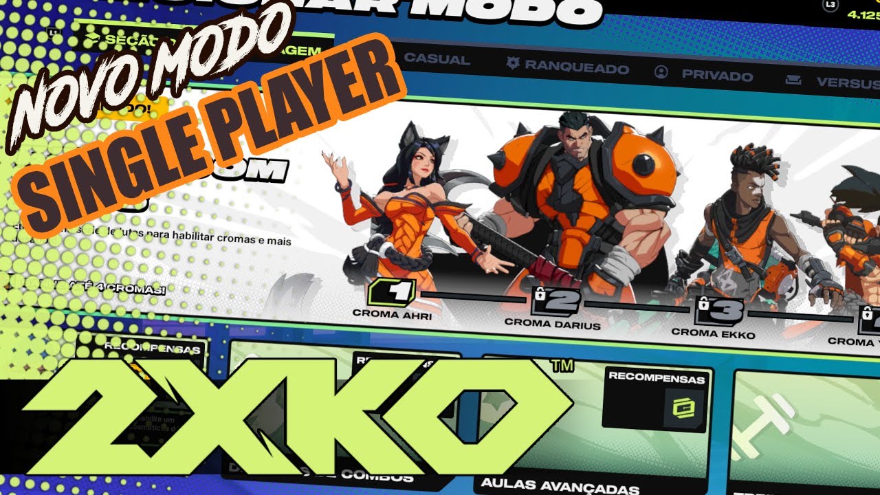 Chegou Novo Modo Single Player no 2XKO - YouTube