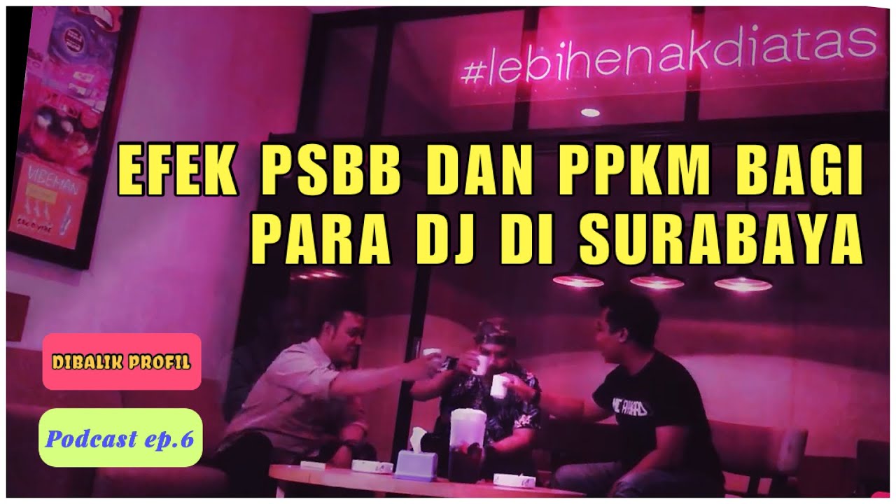 EFEK PSBB DAN PPKM BAGI DJ SURABAYA | DJ RUBEN & DJ JOHN JULIAN - DIBALIK PROFIL Podcast Richard ...