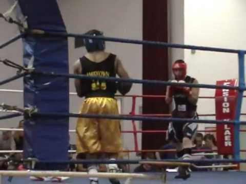 John Rene Boxing (Speyer) 2nd Round Knockout - YouTube