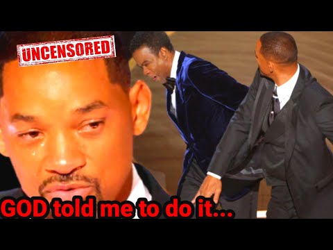 UNCENSORED moment Will Smith SLAPS Chris Rock on stage at the Oscars 😱🥊