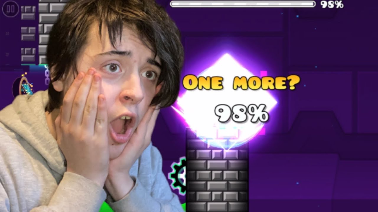 IF I BEAT A LEVEL THE VIDEO ENDS BUT EVERYTIME I DIE I GO BACK A LEVEL ...