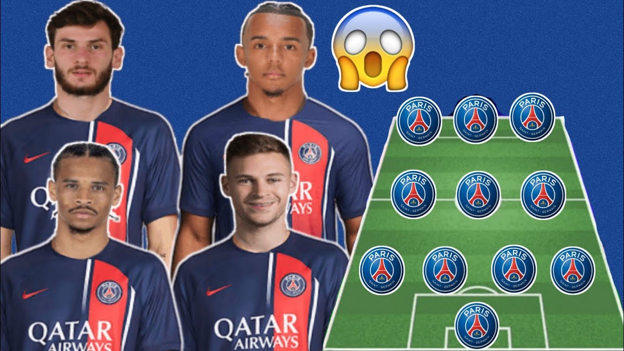 PSG Dream Lineup For Next Season 🔥 PSG Transfer Target Summer 2024 😱 ...