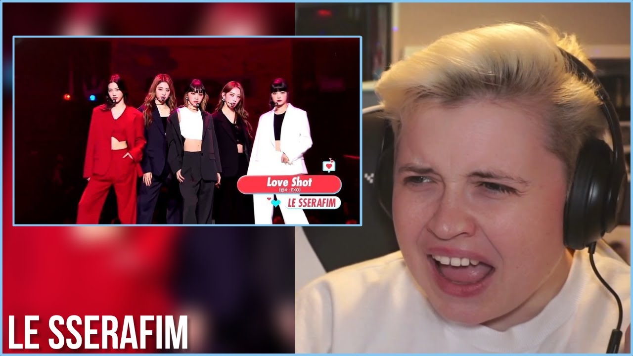 Reaction To Le Sserafim Love Shot Cover Stage Kcon Jpn 2022 Youtube