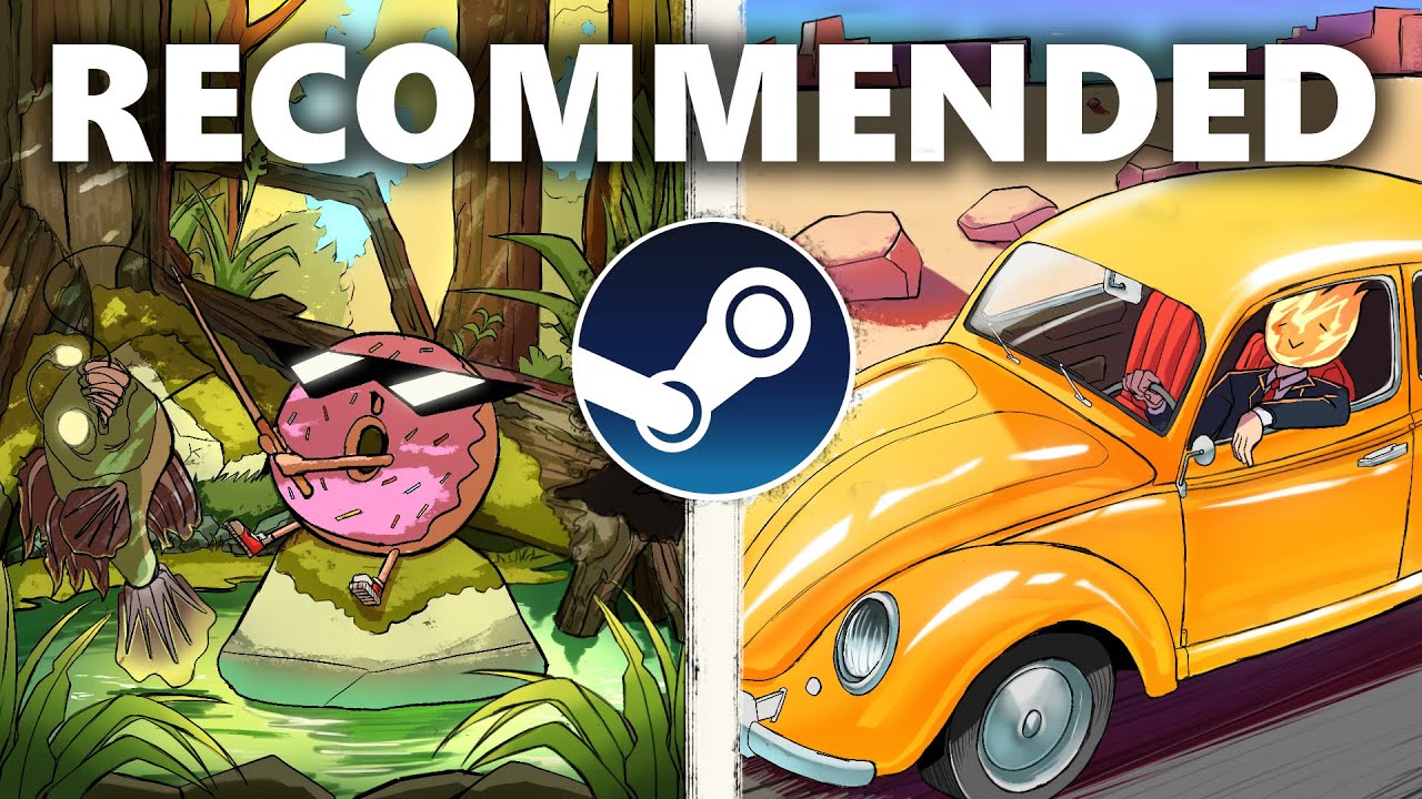 We Played The 1st Games Steam Recommended - YouTube