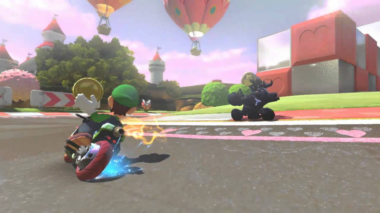 Wii U - Mario Kart 8 - (N64) Royal Raceway - YouTube