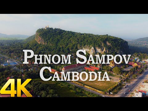 4K Beautiful Drone Video | Phnom Sampov, Battambang, Cambodia @skyerera