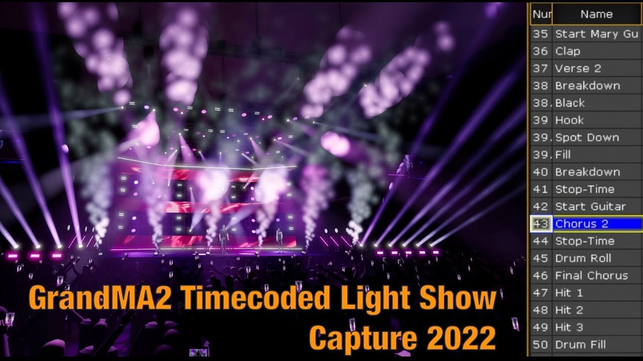 Wildways & Mary Gu — Я тебя тоже | GrandMA2 Timecoded Light Show in Capture 2022 (Sequence ...