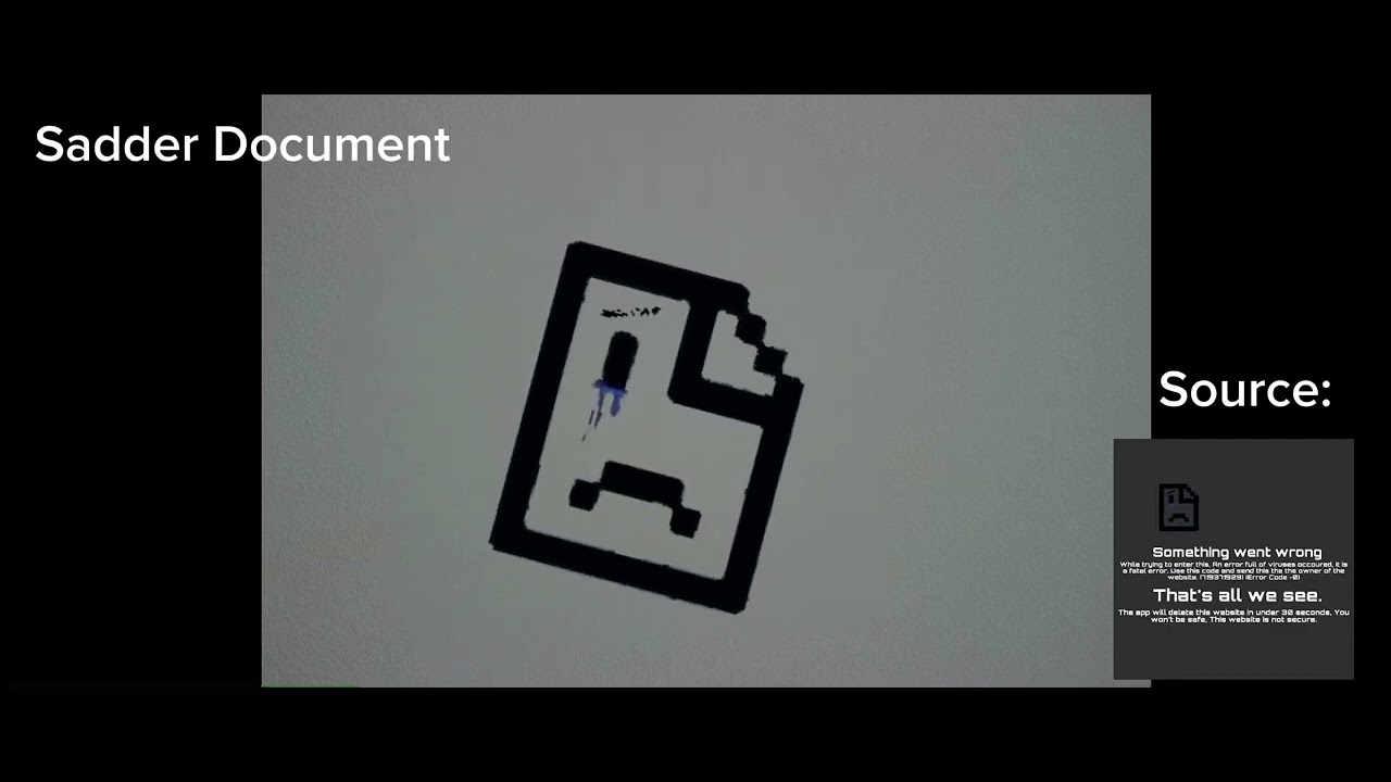 Something Went Wrong Island - Sadder Document - YouTube