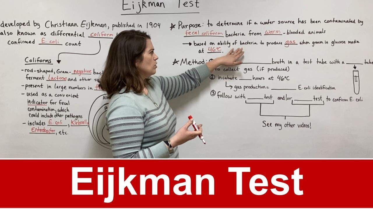 Eijkman Test - YouTube