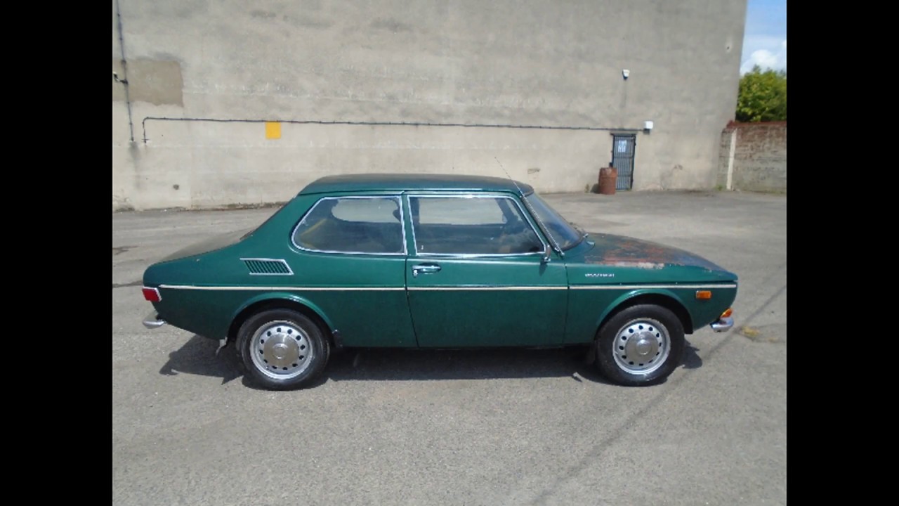 SAAB 99 185 AUTOMATIC 1971 MET GREEN 1 OWNER CAR FOR SALE! - YouTube