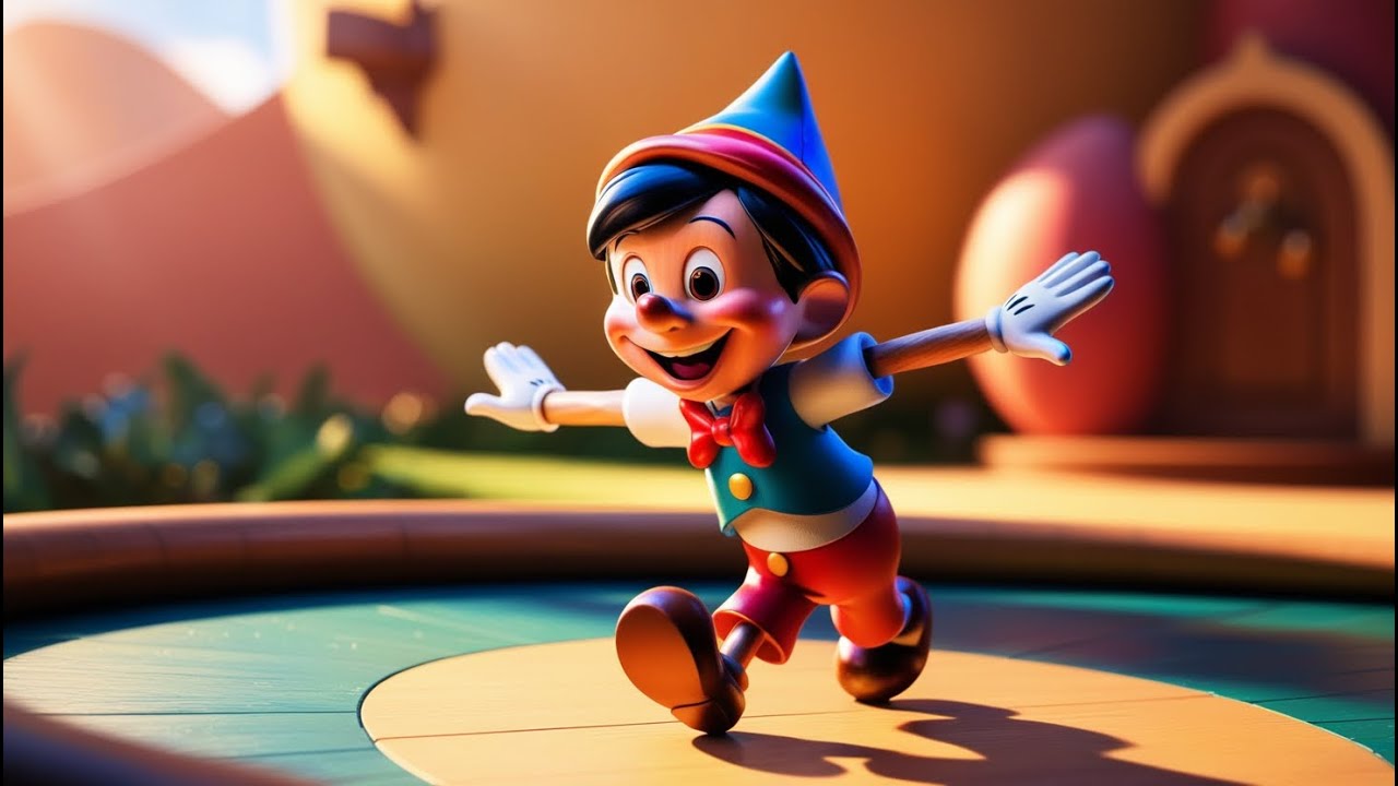🌟 The Magical Story of Pinocchio – A Wooden Boy’s Dream! - YouTube