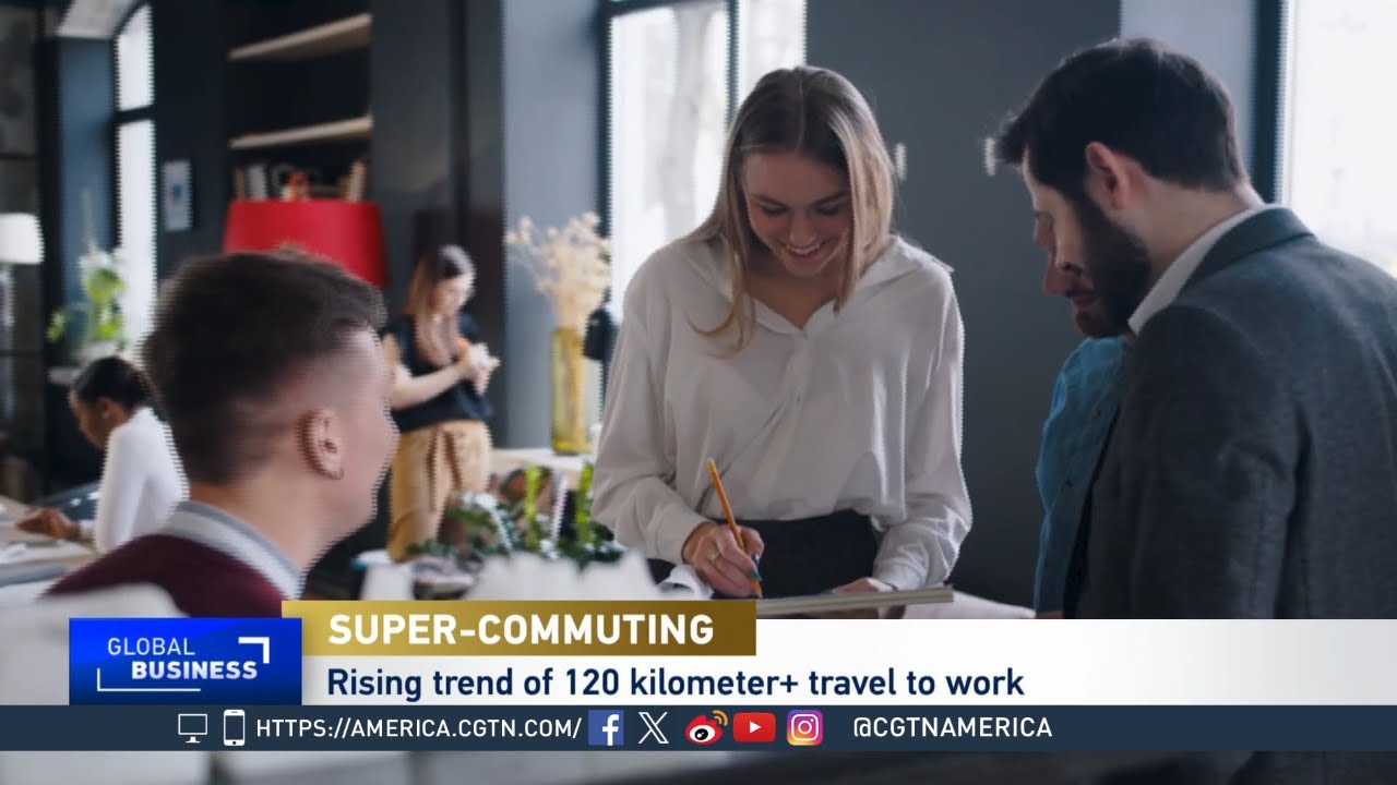 Global Business: The Rise of Super-Commuting - YouTube